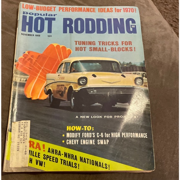 Popular Hot Rodding | Other | Vintage Popular Hot Rodding 969 Magazine ...
